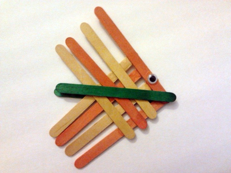 Craft Stick Fish