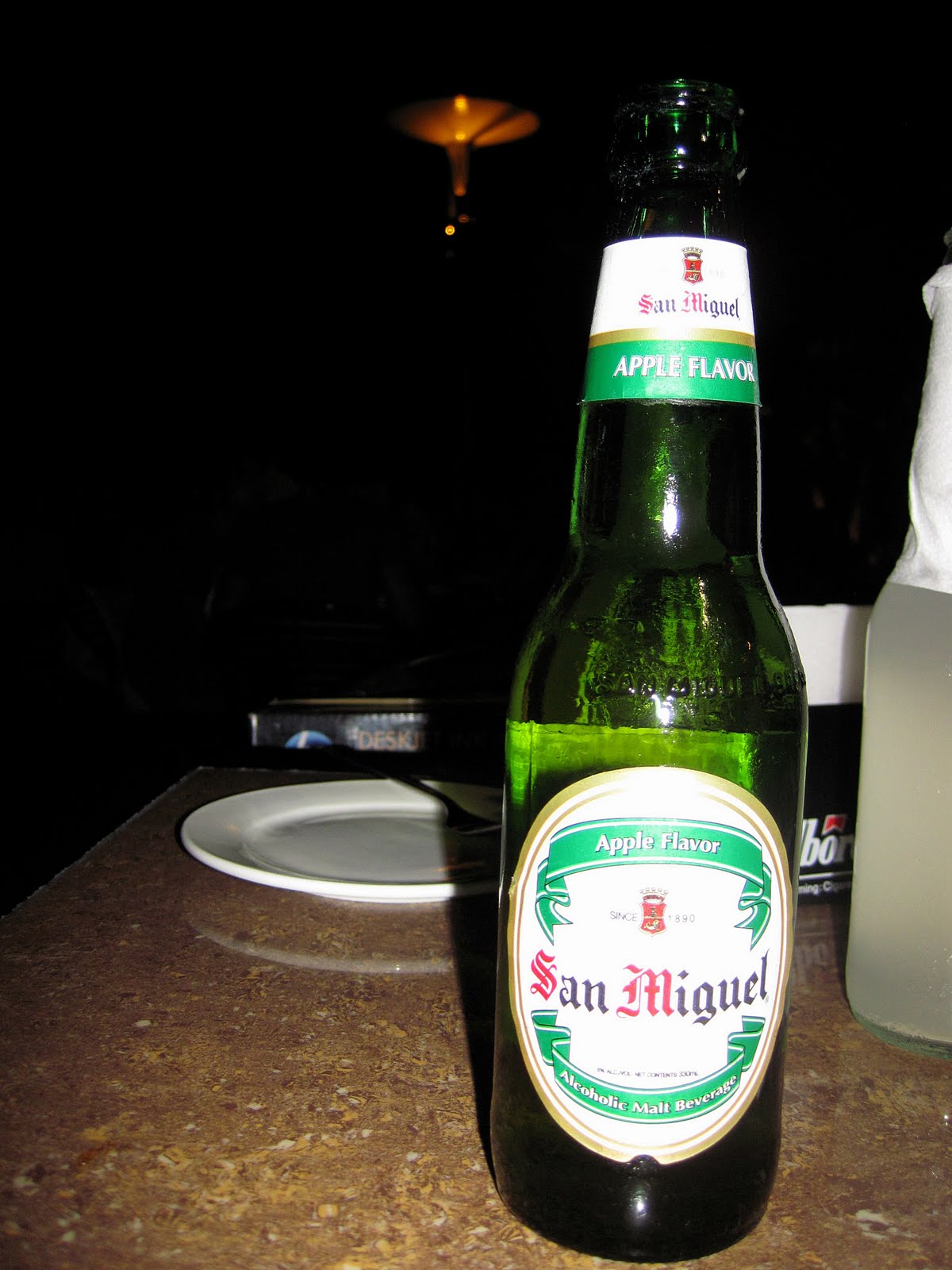 San Miguel Apple Falvor | #mywindingbrain