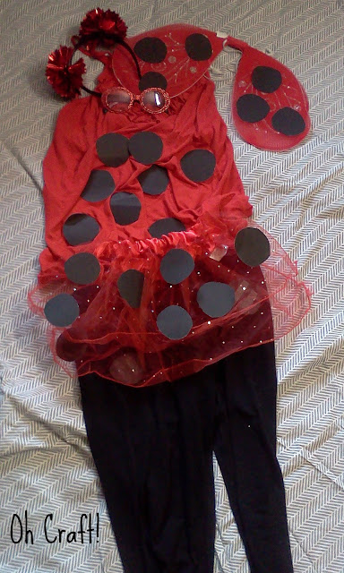 Oh Craft!: DIY Ladybug Costume