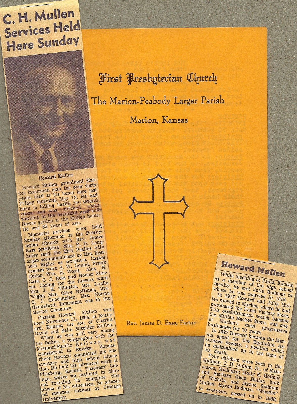 Remembering Judge Mullen: "When I Was a Boy in Kansas"