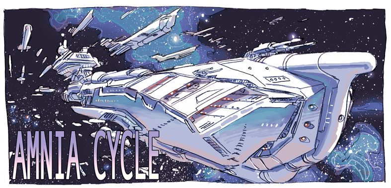 Dustin Weaver: Entry 186: AMNIA CYCLE pages 5-6