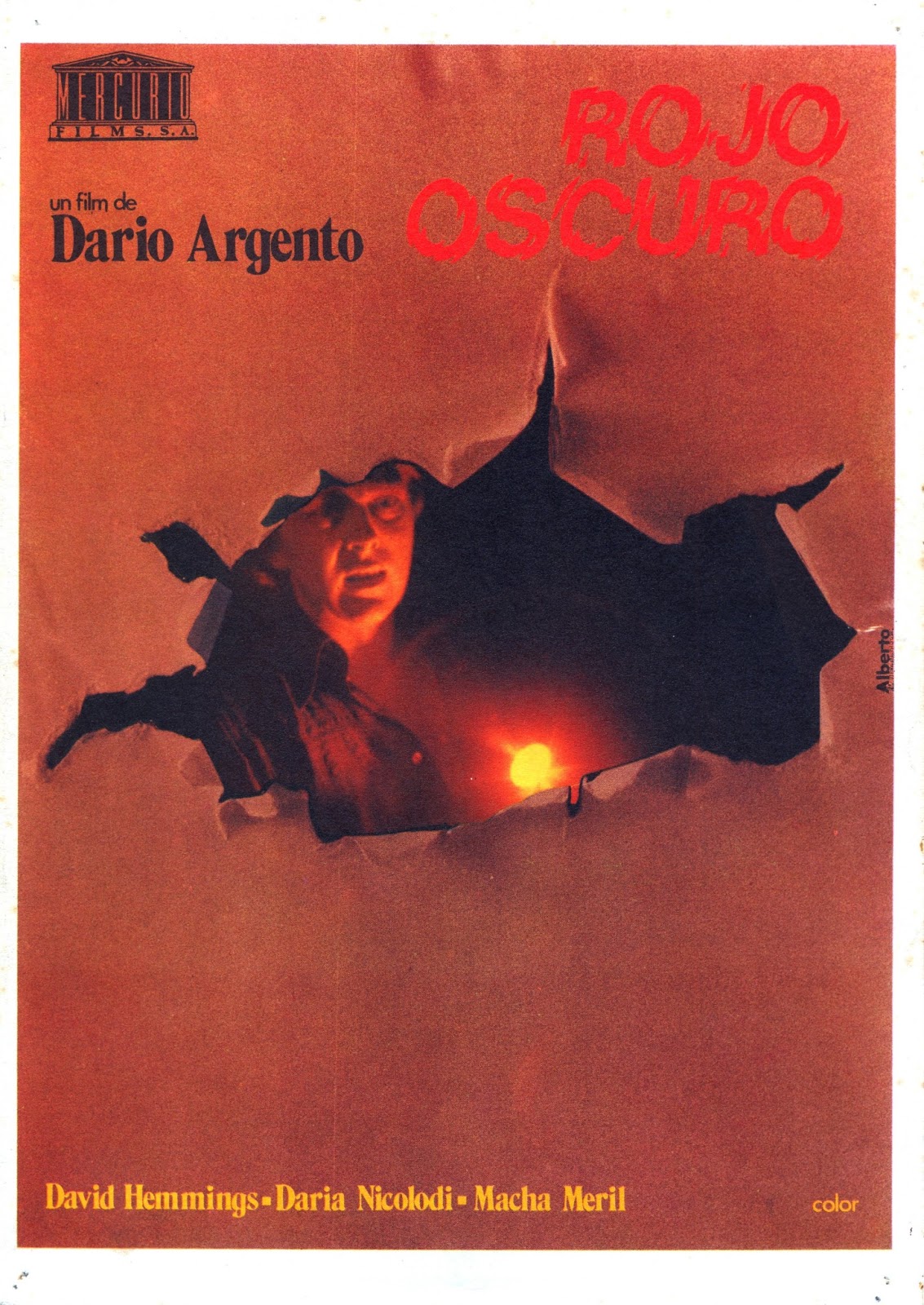 The Cathode Ray Mission: Hump Day Posters: Deep Red (1975)