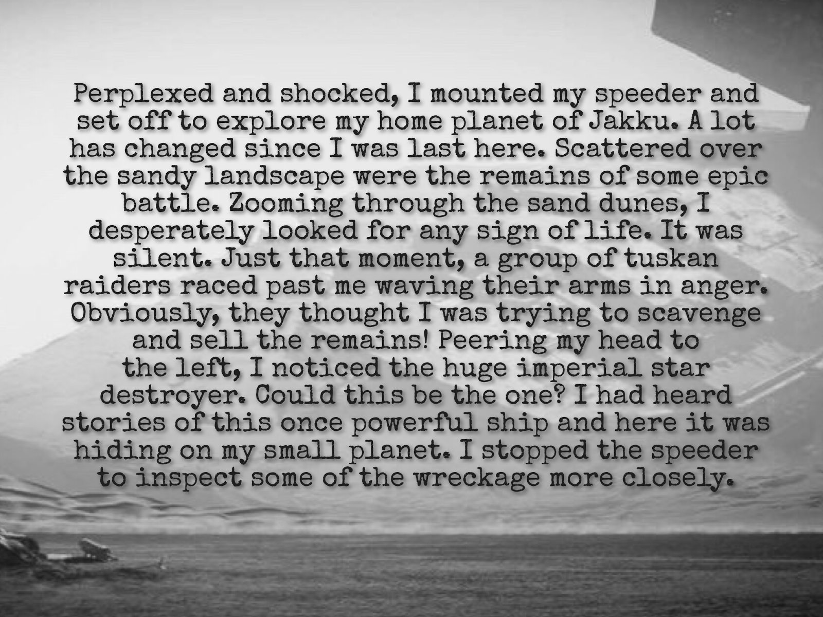 Jedi Writing - Inspiring Writing through Star Wars!