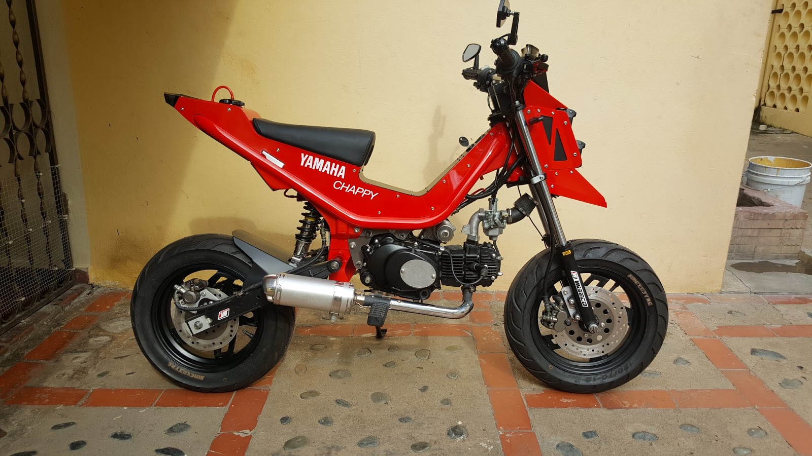 Yamaha chappy modificada