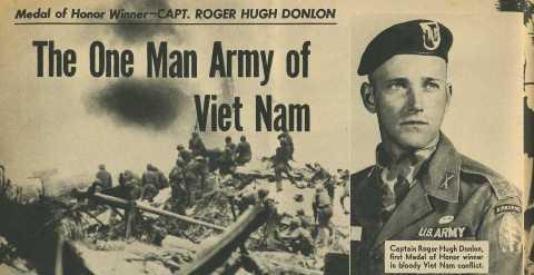Special Forces Association Chapter IX: Captain Roger Donlon - First MOH ...