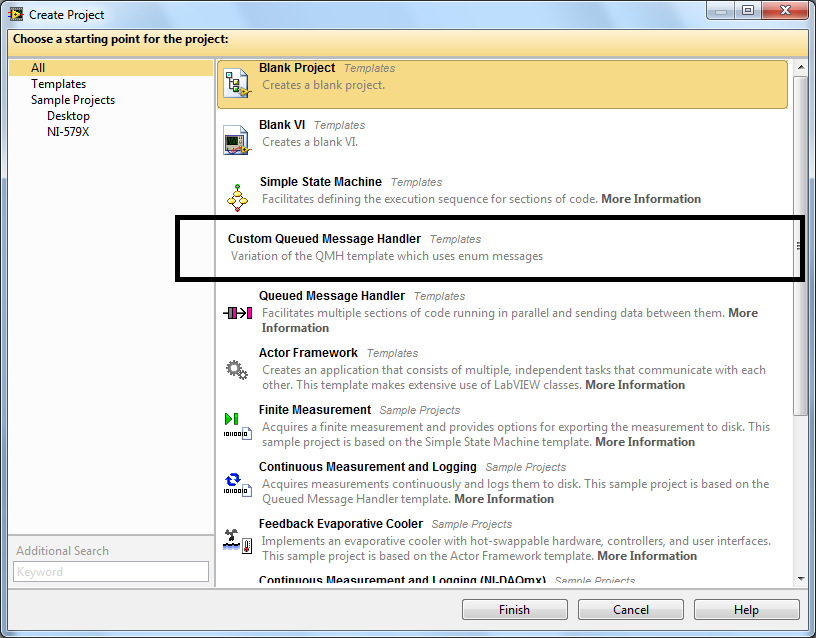 Etching Pathways Labview Creating Custom Templates And Sample Projects