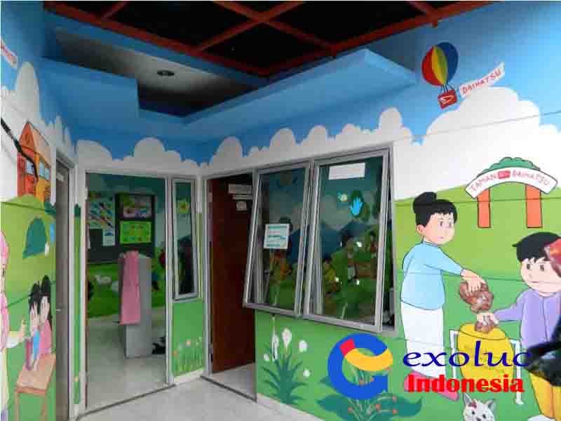 45+ Warna Cat Dinding Sekolah Paud, Paling Top!