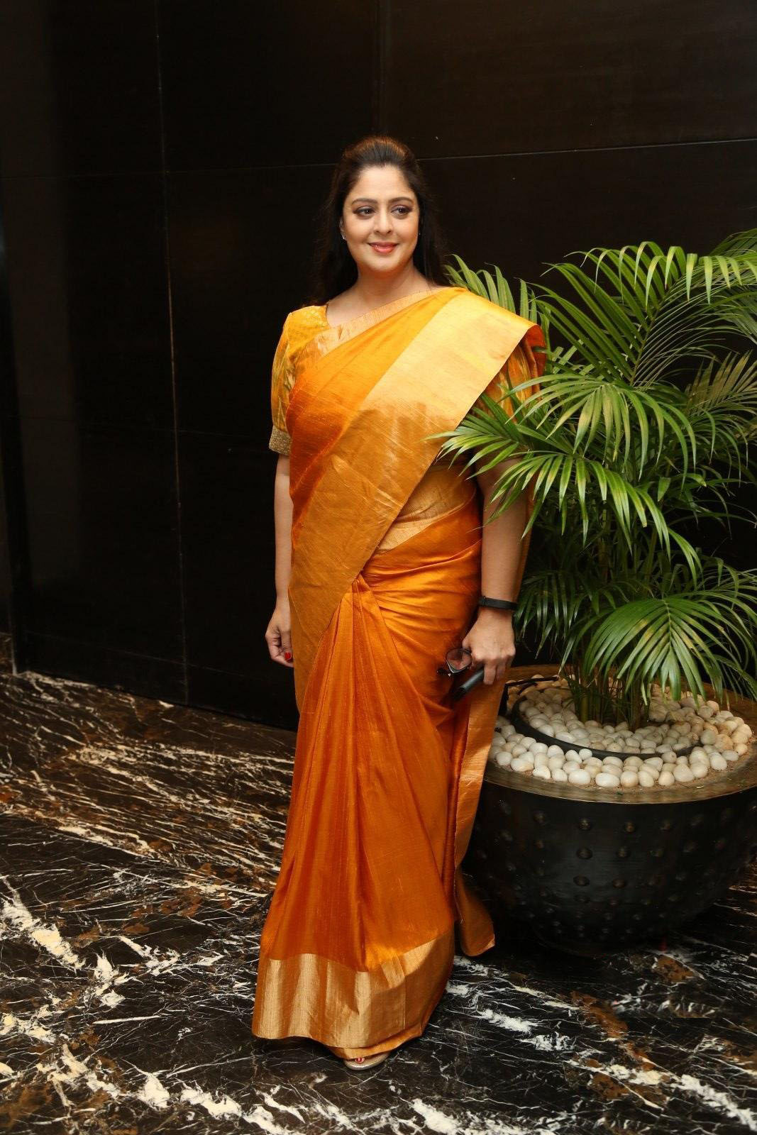 Actress Nagma Images At TSR National Film Awards 2019 Press Meet