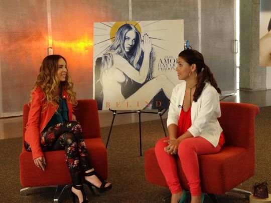 Belinda Catarsis: VÍDEO: Belinda habla con Natalia Villaveces de Nitido