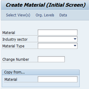 Learn easy with Screen Shots: How to create a Material Master MRP4 view