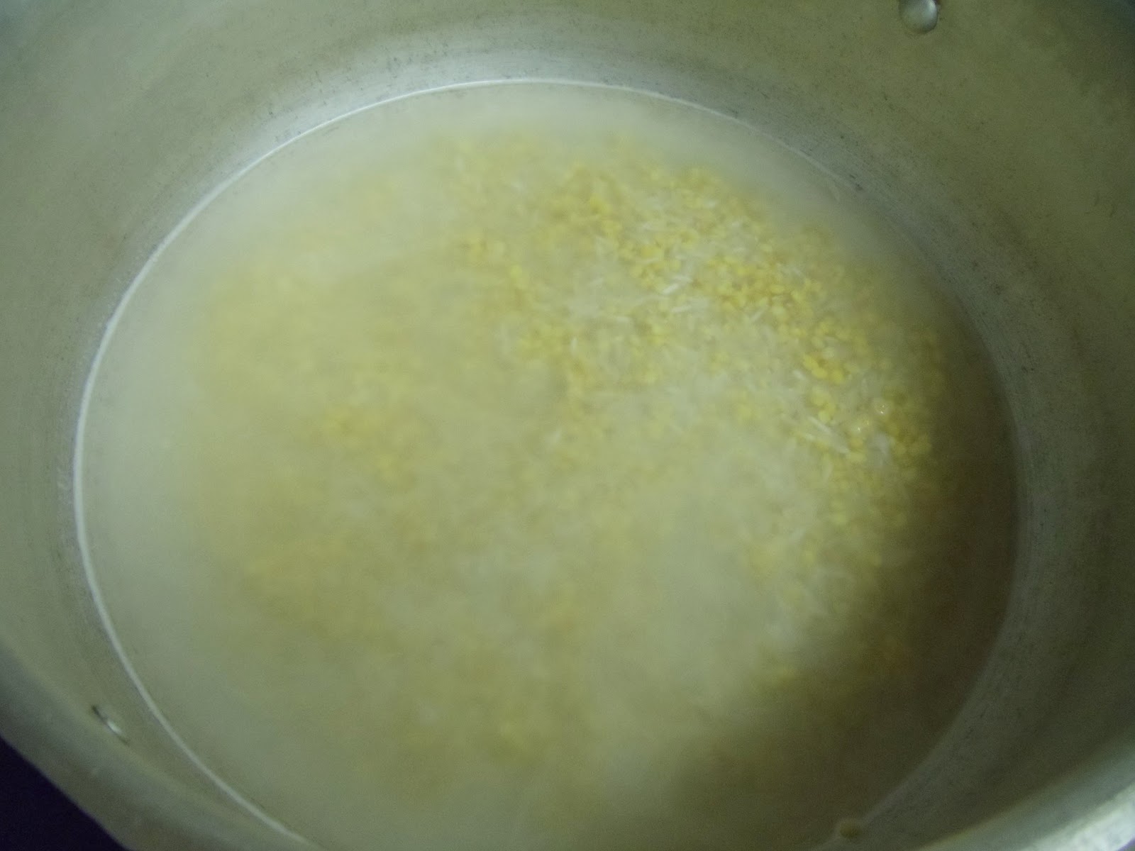 Lakshmi Canteen: Moogadali Khichidi (Rice- Lentil Pudding with Jaggery ...