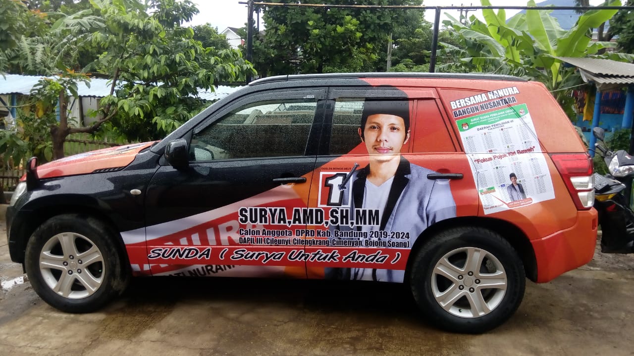 Wrapping Mobil - 212 Sticker - Cutting Stiker Bandung