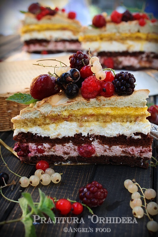 Angel's food: Prajitura Orhideea