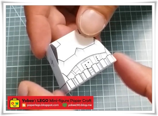 YOBEE'S LEGO MINI-FIGURE PAPER CRAFT: Making FREE LEGO Stormtrooper ...