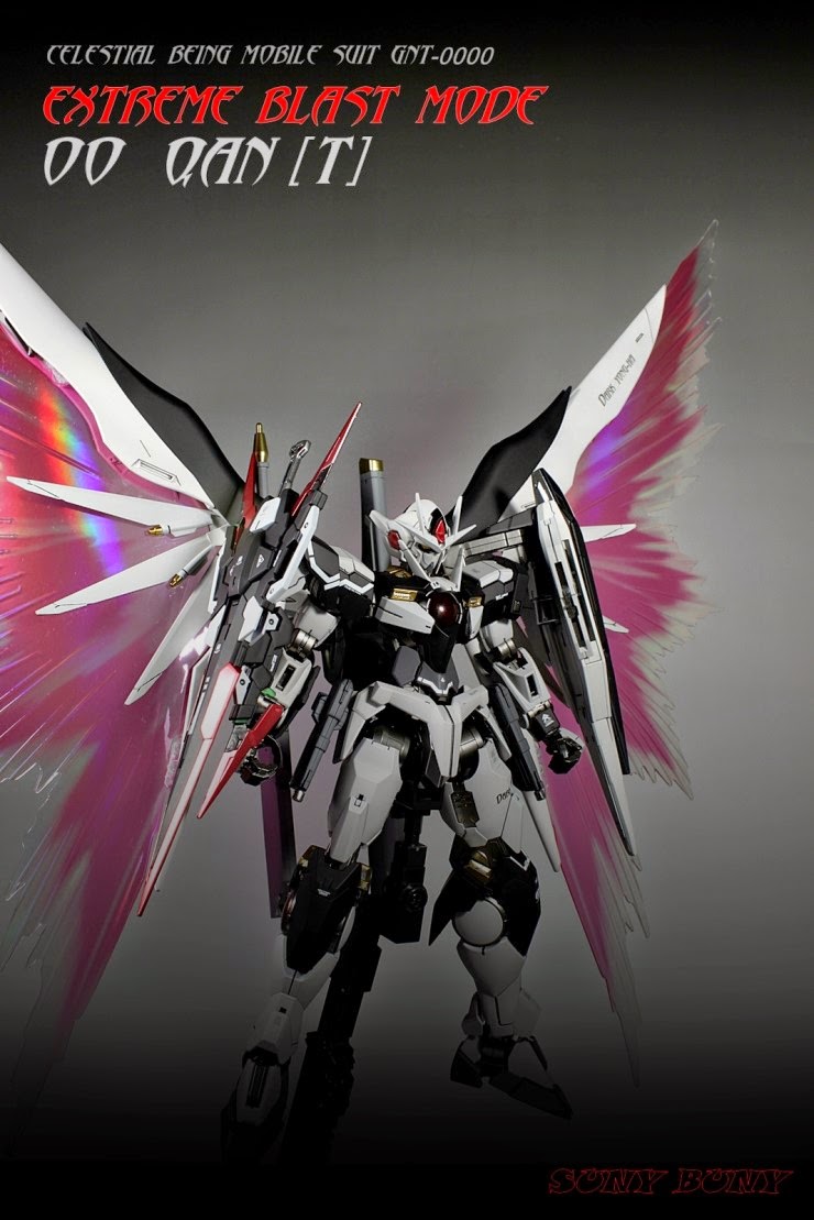 MG 1/100 Destiny Gundam 00 Quanta Custom Build