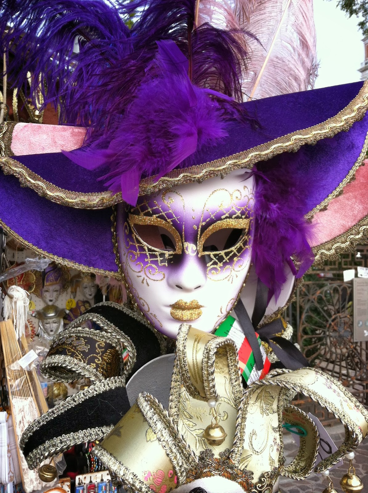 Ford Family Photos: Venetian Carnevale Masks at the Piazza San Marco ...