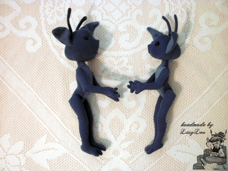 Handmade by Lissy Lou: Cornish Pixies (inspired by the Harry Potter ...