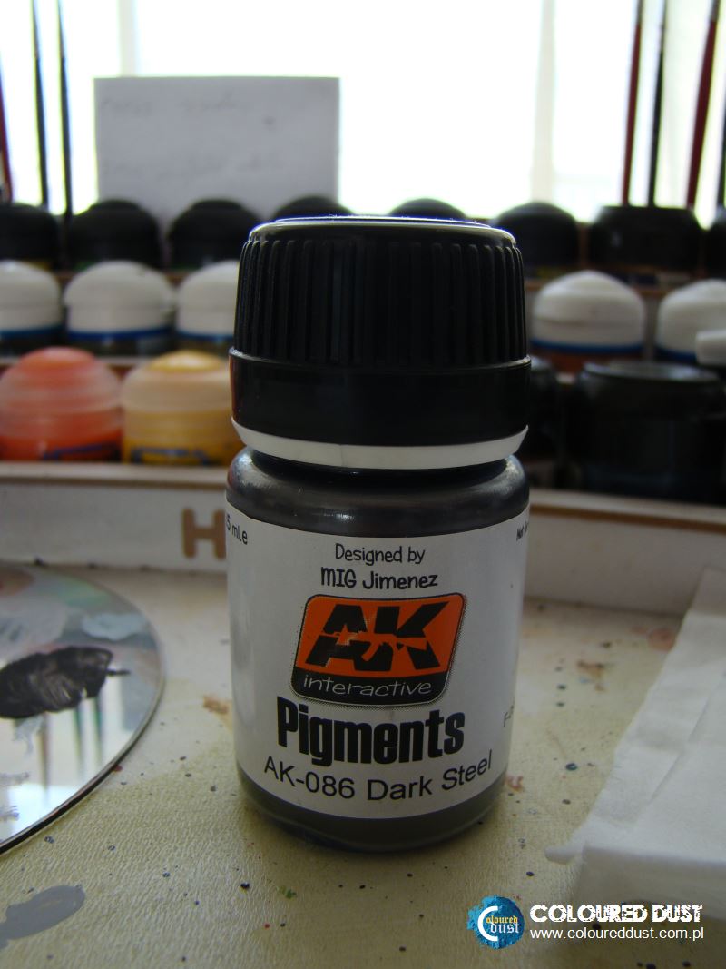 How to use "Dark Steel" pigment? | Coloured Dust