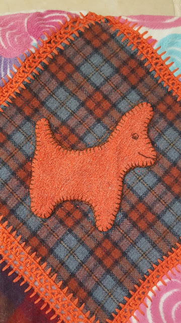 fleece lap quilt pattern tutorial | All about patchwork and quilting