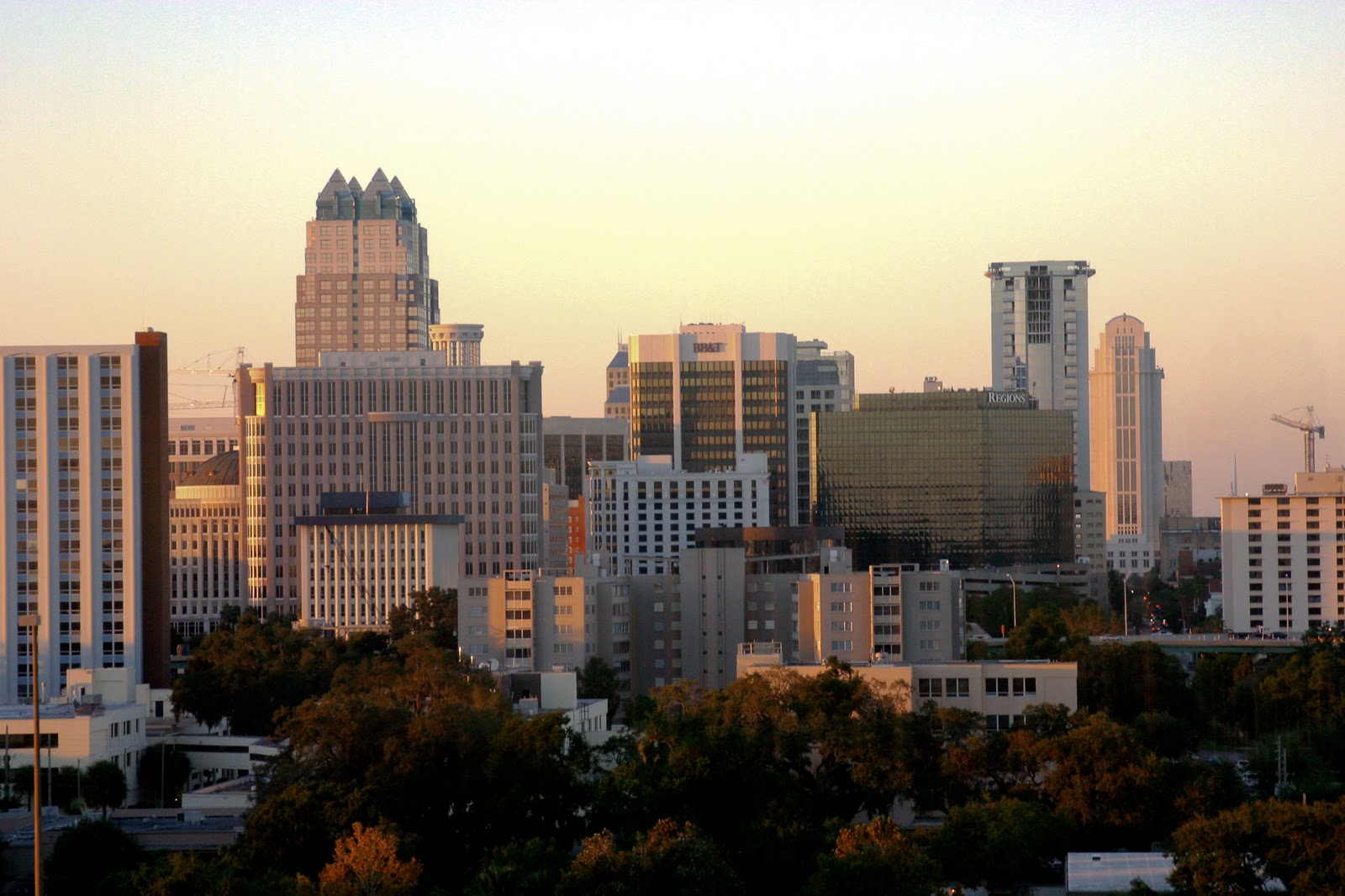 Orlando Street Photography: Orlando Skyline 2006