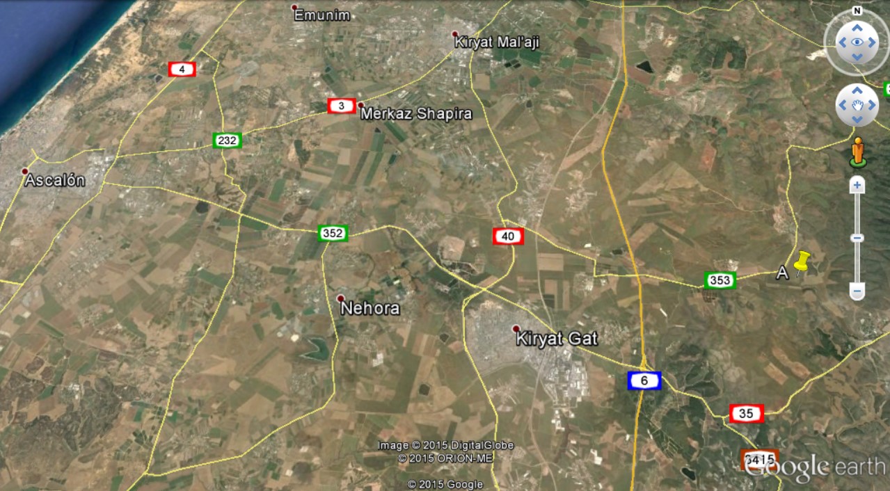 ArqueoLugares: TELL BURNA / LIBNAH prox. Kiryat Gat. Israel