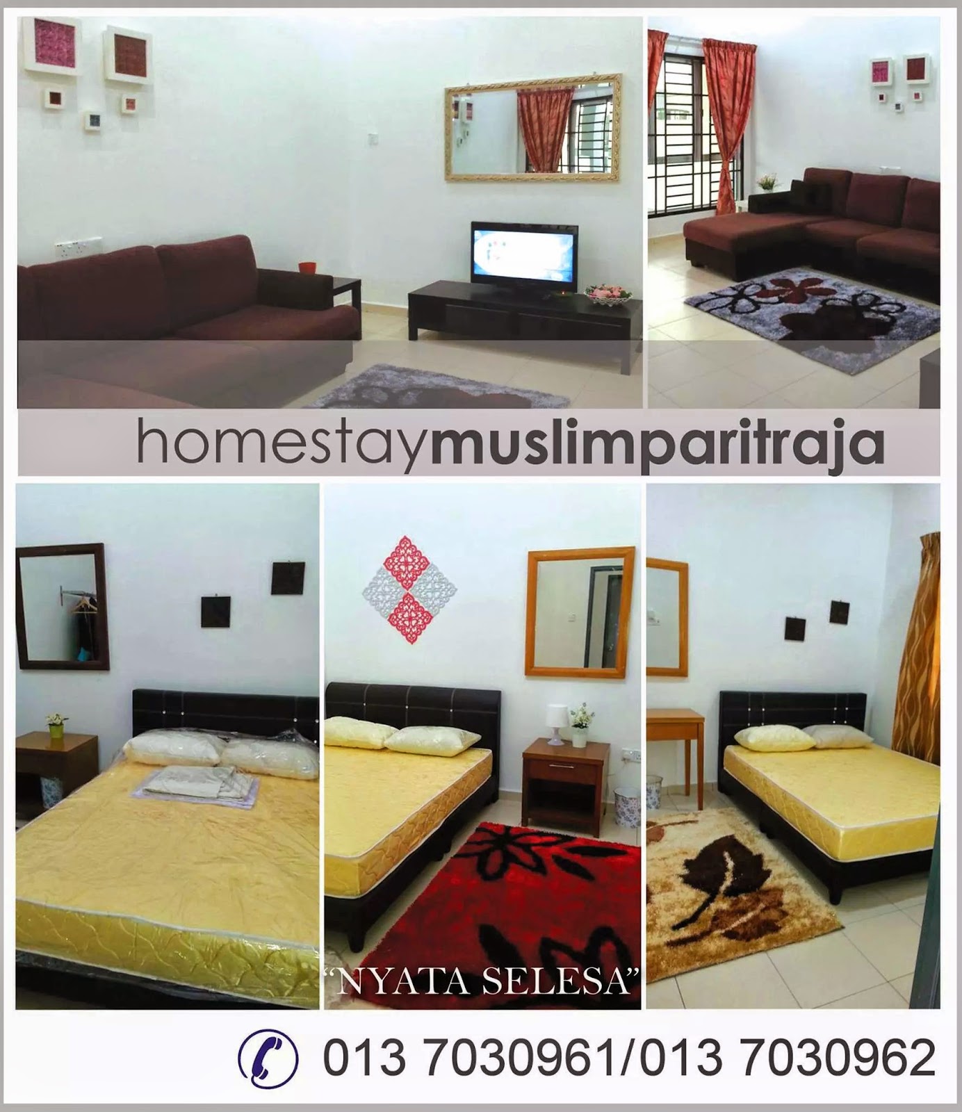 Homestay Muslim Parit Raja: Info Homestay