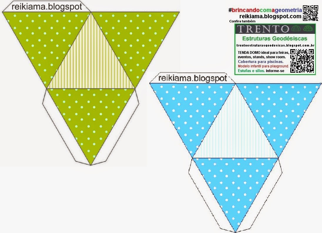 ...Brincar faz bem....: Piramide triangular molde para imprimir ...