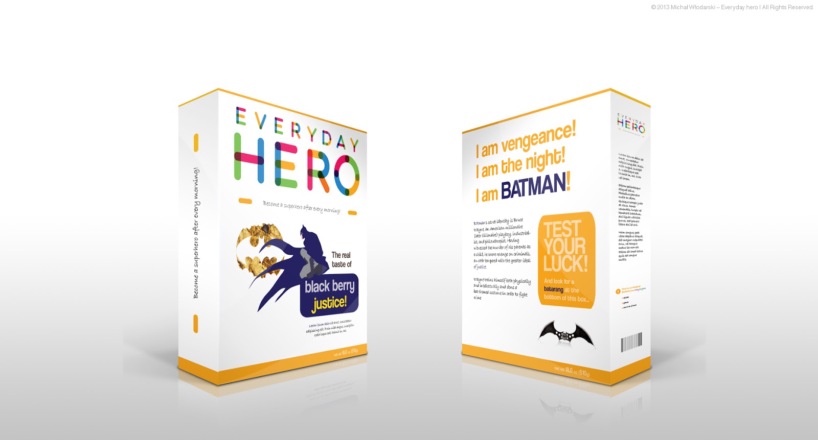 Everyday Hero (Student Project) – Packaging Of The World