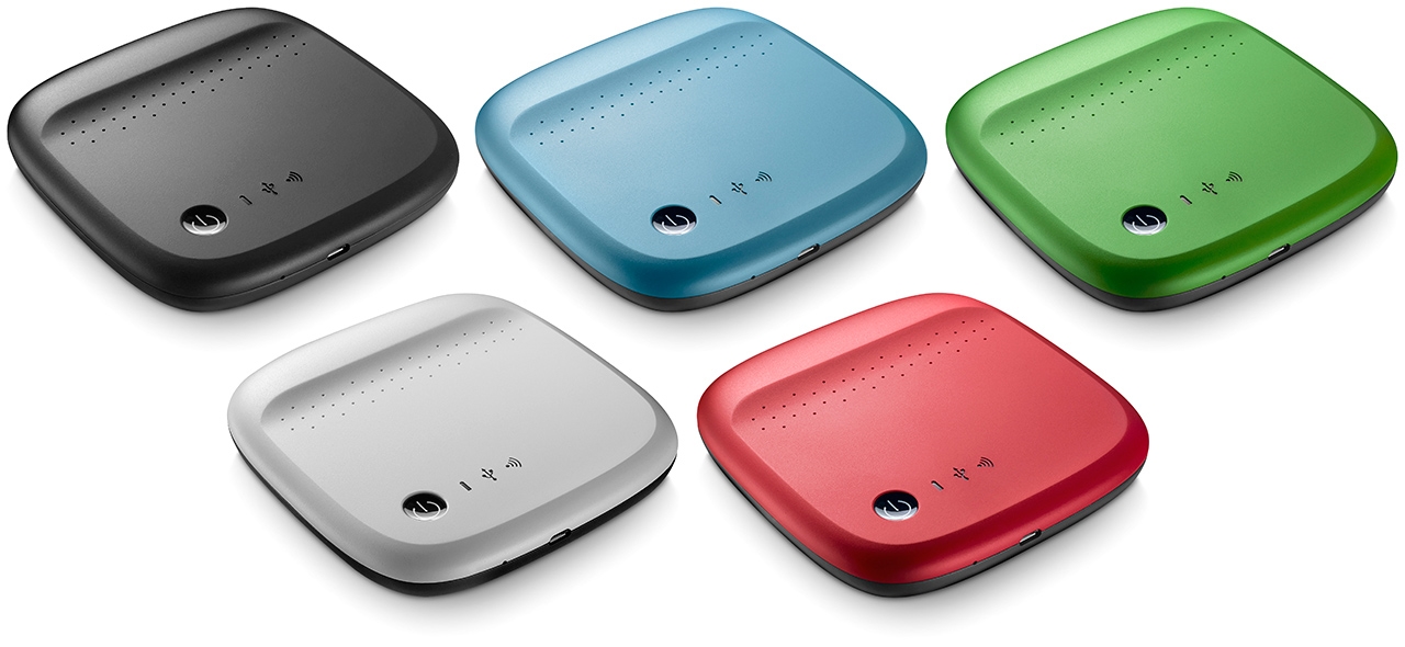 Seagate Wireless hard drive for smartphones with 500GB cloud storage ...