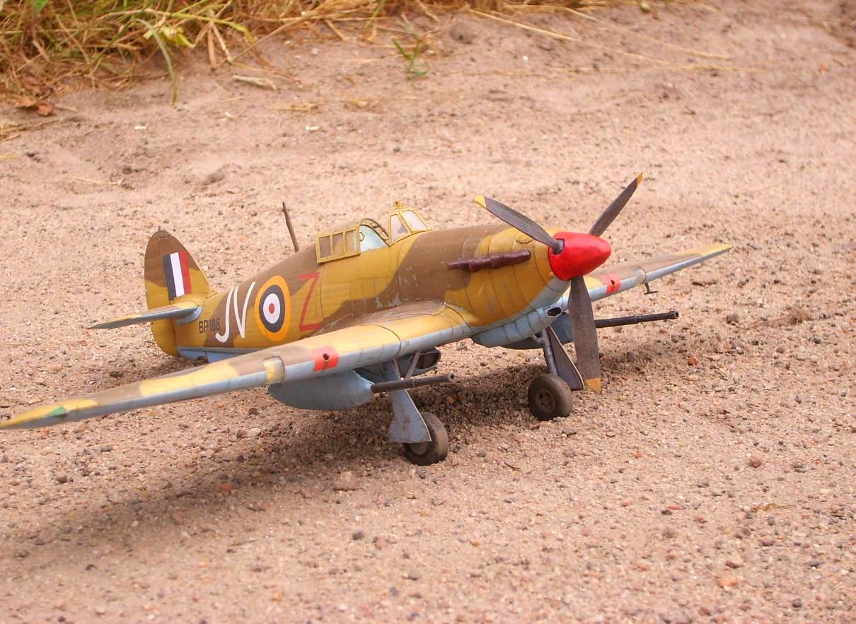 Samoloty z kartonu: Galeria - Hawker Hurricane Mk. II D - Orlik, 2008
