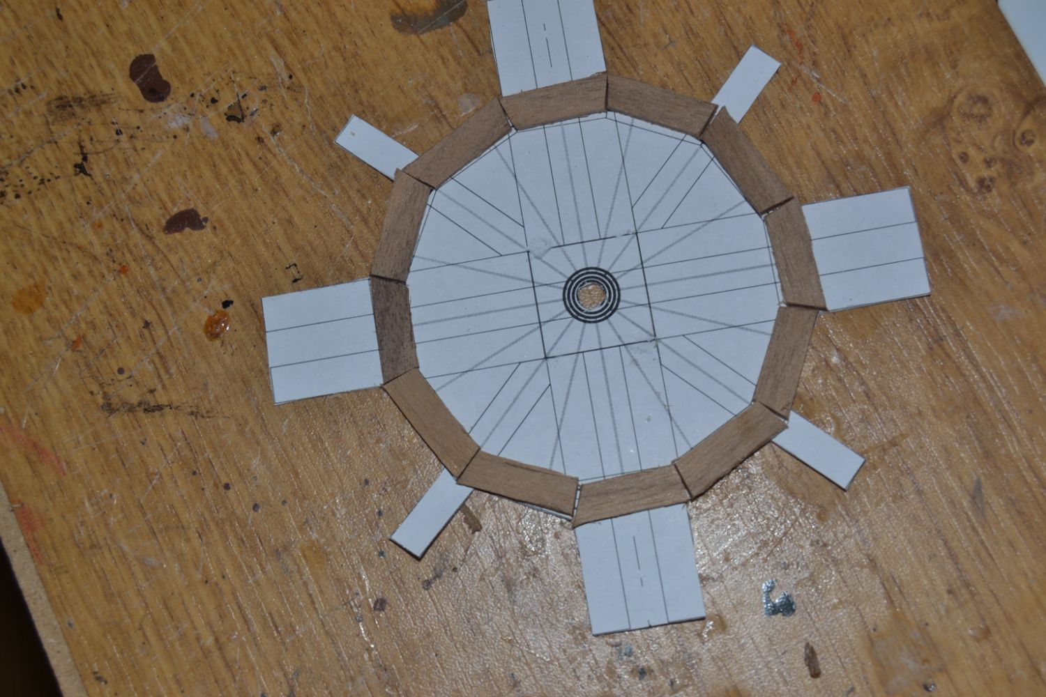 Steven's Valley RR: Scratchbuilt On30 turntable (1)