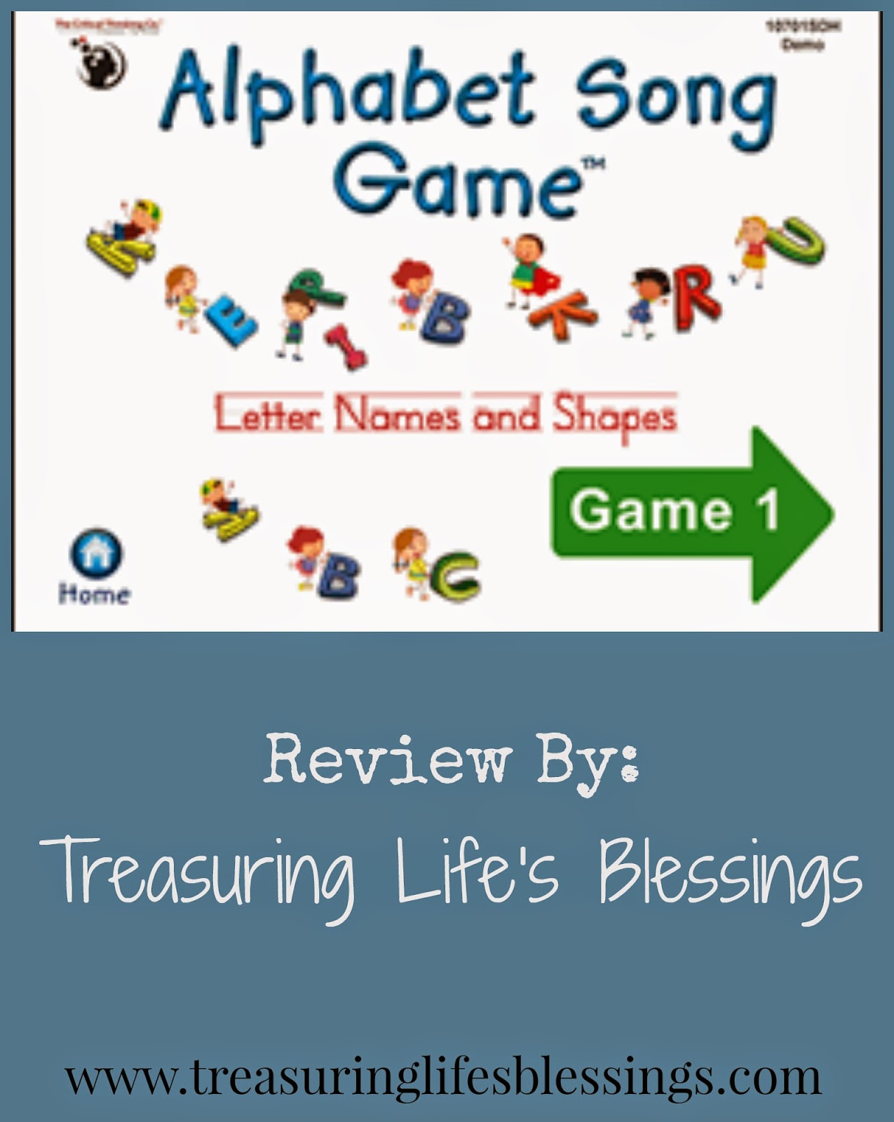 Alphabet Song Game - Treasuring Life's Blessings