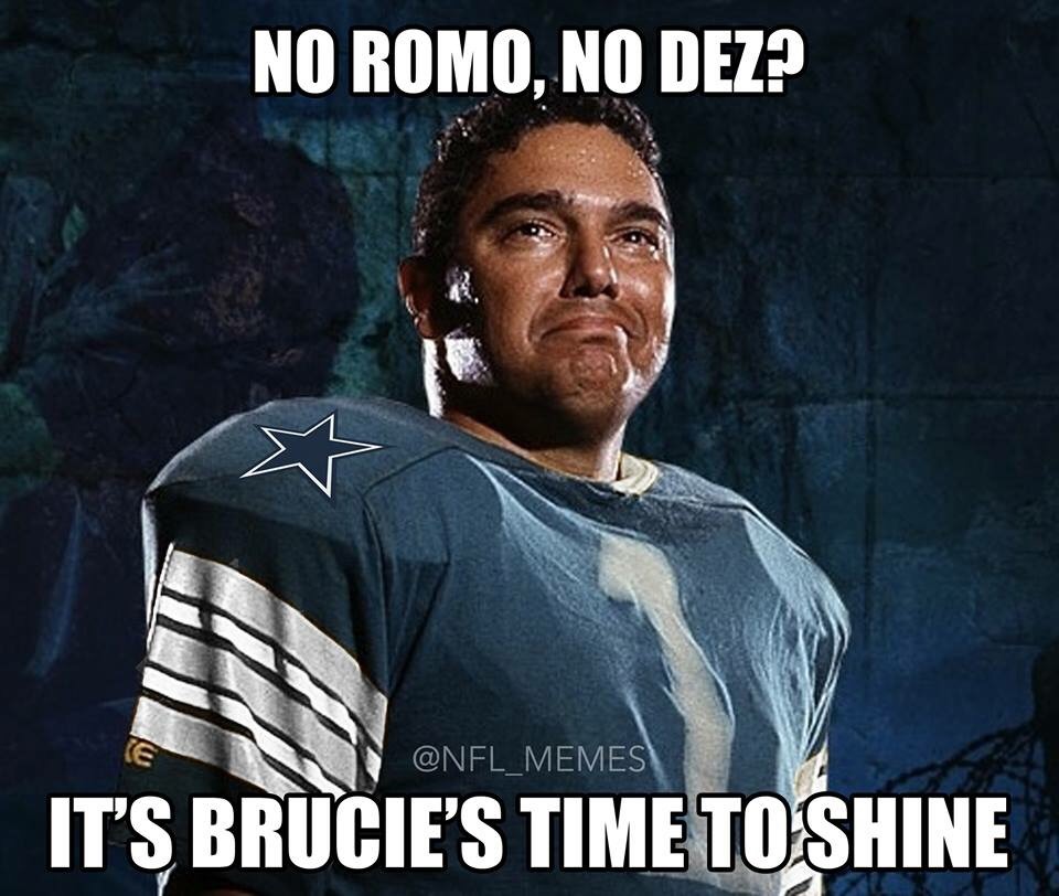 22 Meme Internet: no romo, no dez? it's brucie's time to shine.- # ...