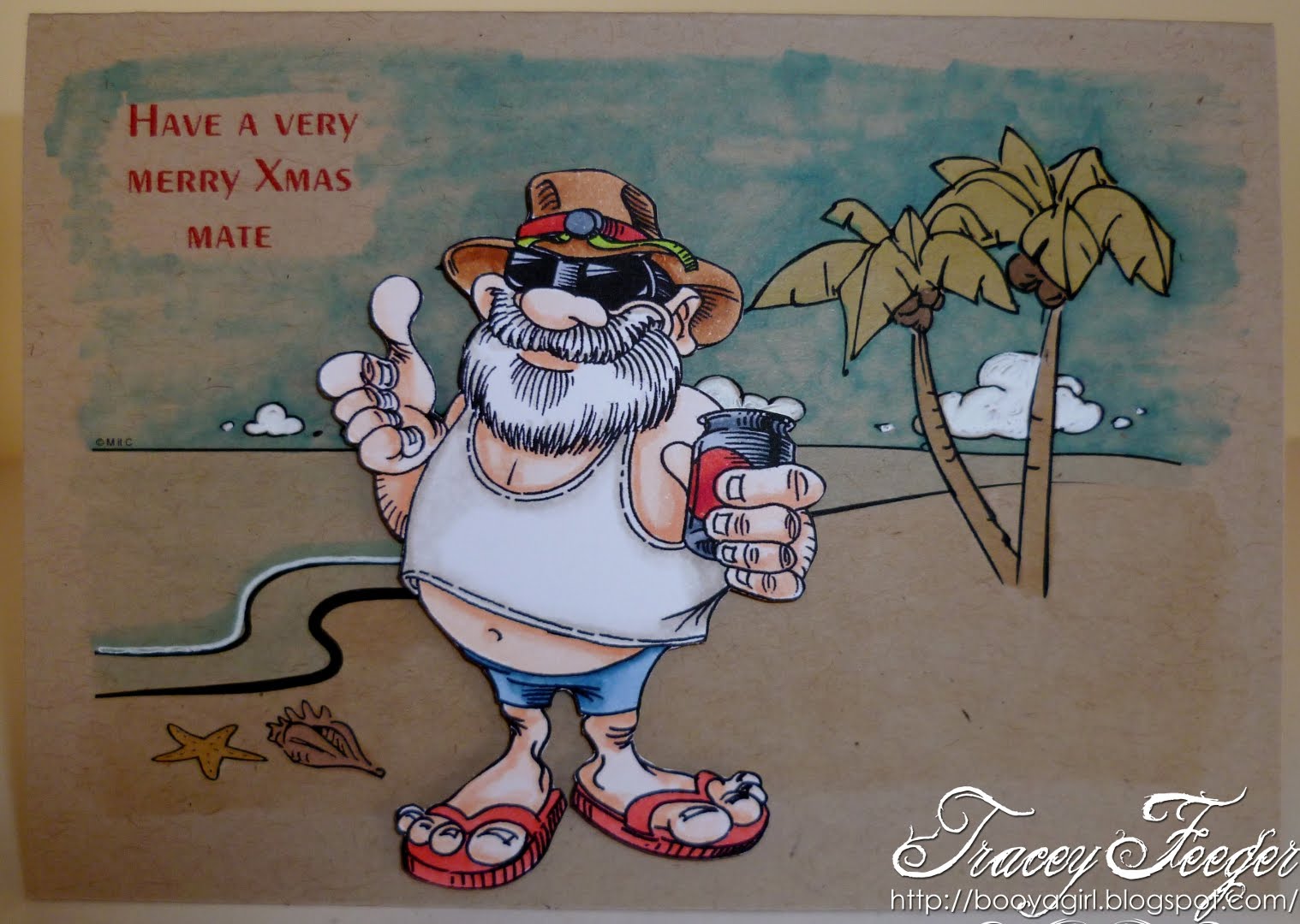 Tracey Feeger: Aussie Santa salute