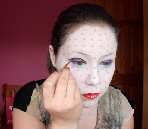 GRACE FACE: How to: Comic Book face paint/make up look