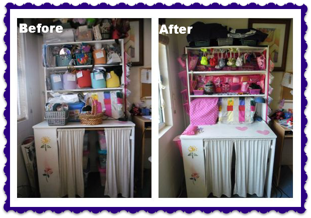 Creating my way to Success: Sewing desk makeover - final reveal!