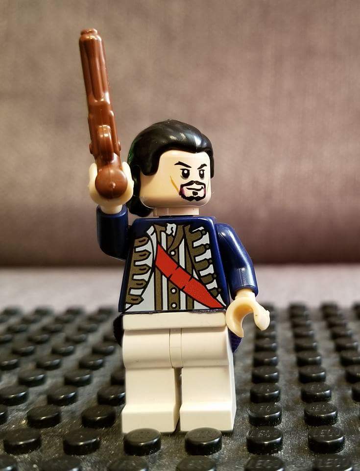 Art of Tony Miller: custom Lego Hamilton minifigures