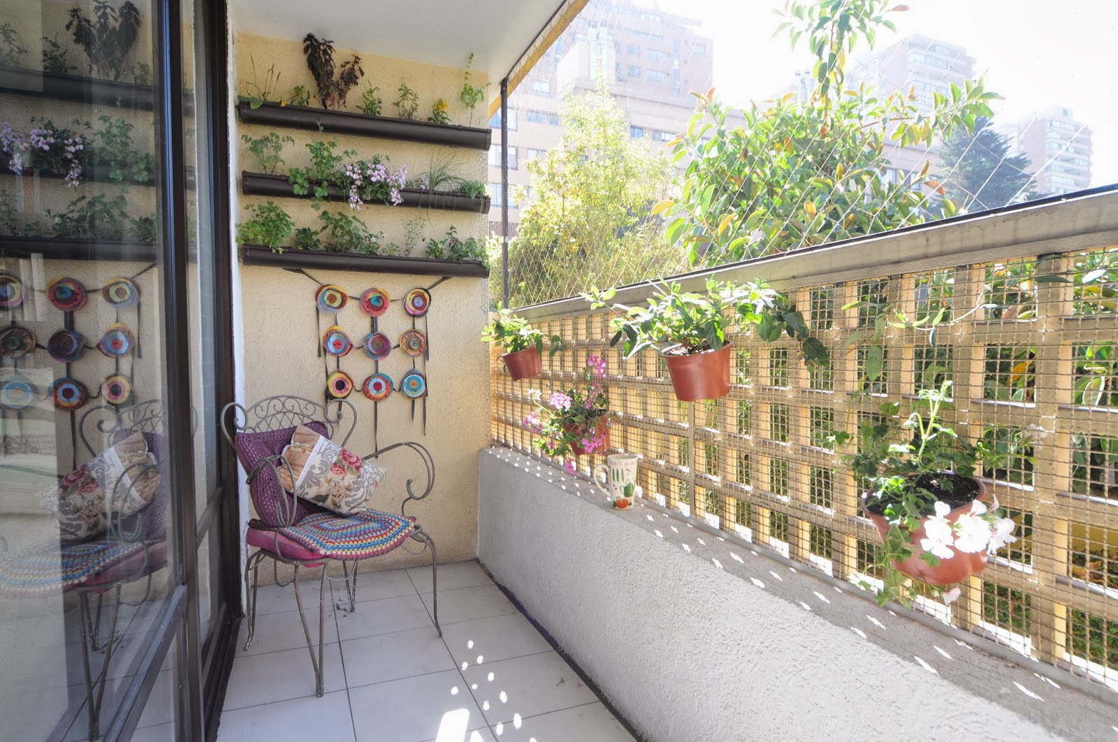 ENTERRENO: Huerto Vertical en Balcón - Departamento, Las Condes