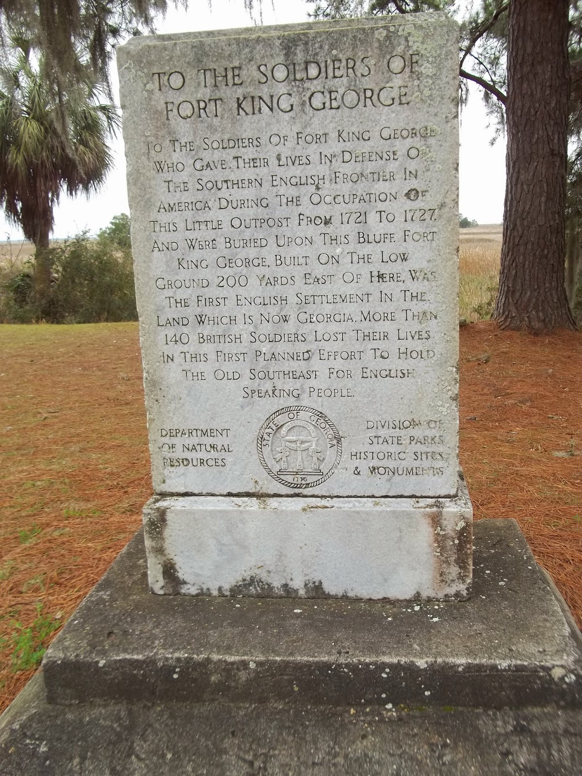Mz. Huby's History and Genie Journeys: Fort King George Georgia