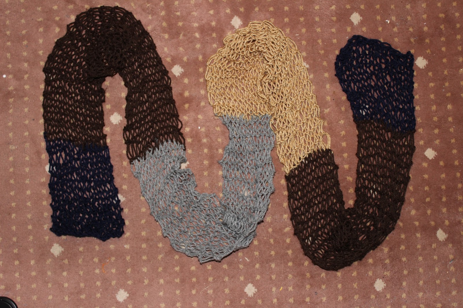 Pen and Paper: Bofur Scarf Knitting Pattern