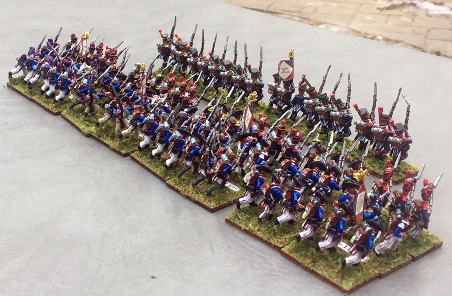 Blunders on the Danube: French Napoleonic Army - my 8th Infantry Division