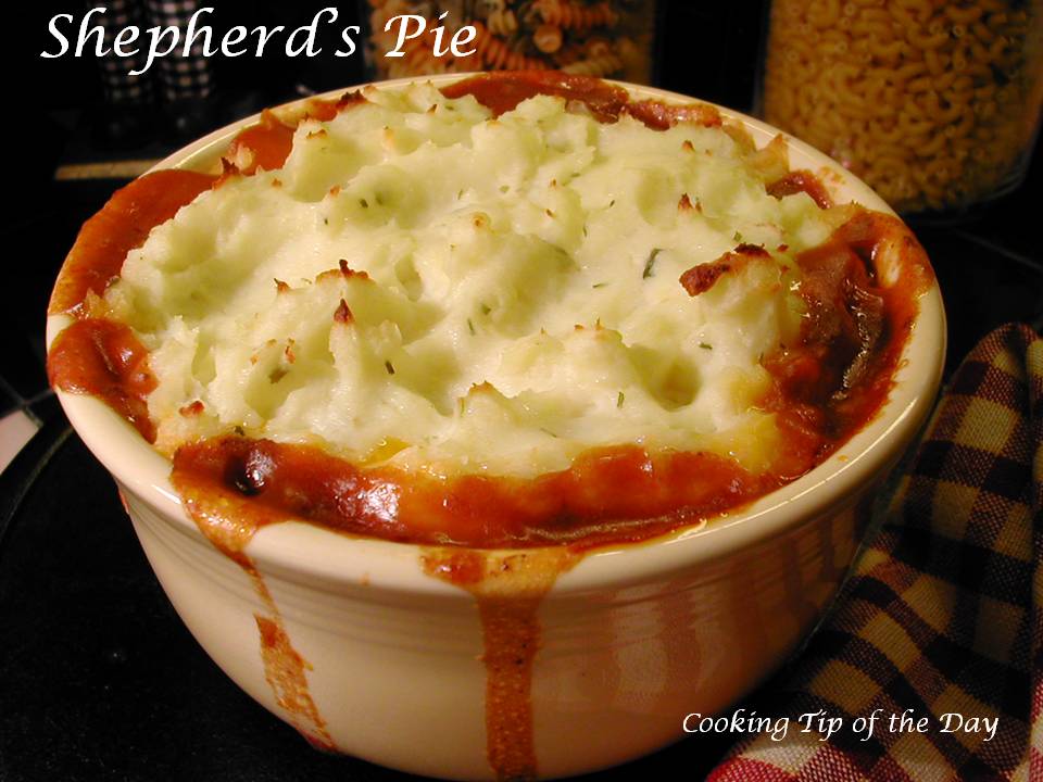 Cooking Tip of the Day: Shepherd’s Pie
