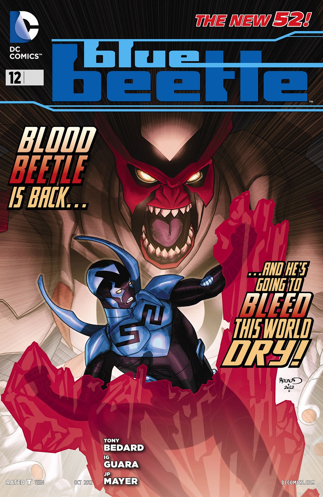 COMIC BOOK FAN AND LOVER: BLUE BEETLE: BLOOD BEETLE – DC COMICS
