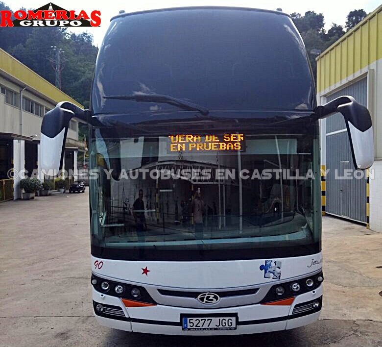 Camiones y Autobuses en Castilla y León: Nº90 Beulas Jewel-Scania