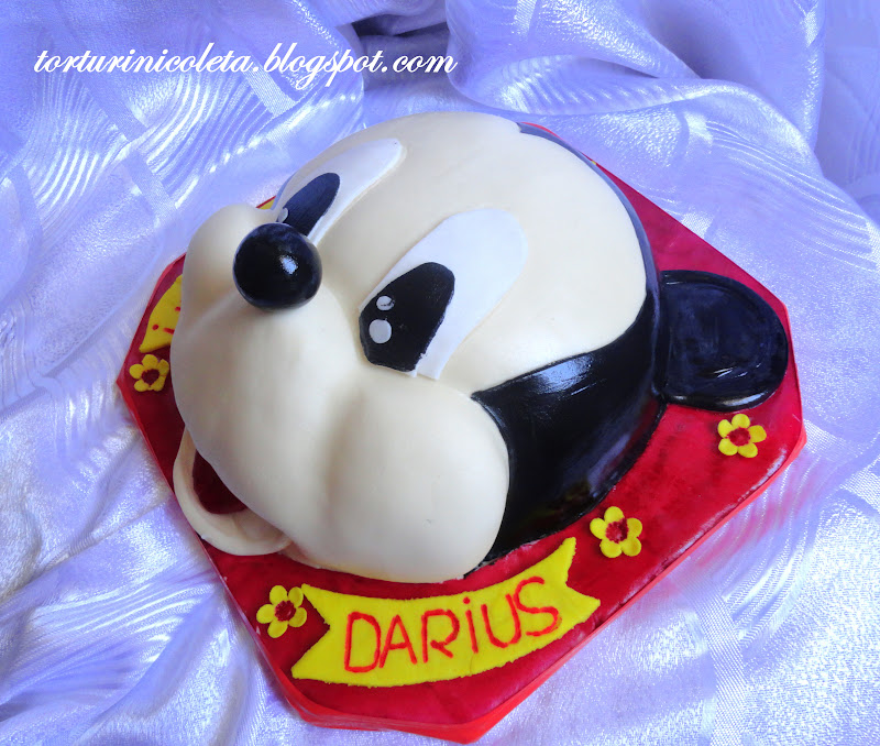 Torturi personalizate si ornamente comestibile in Dej: Tort Mickey ...