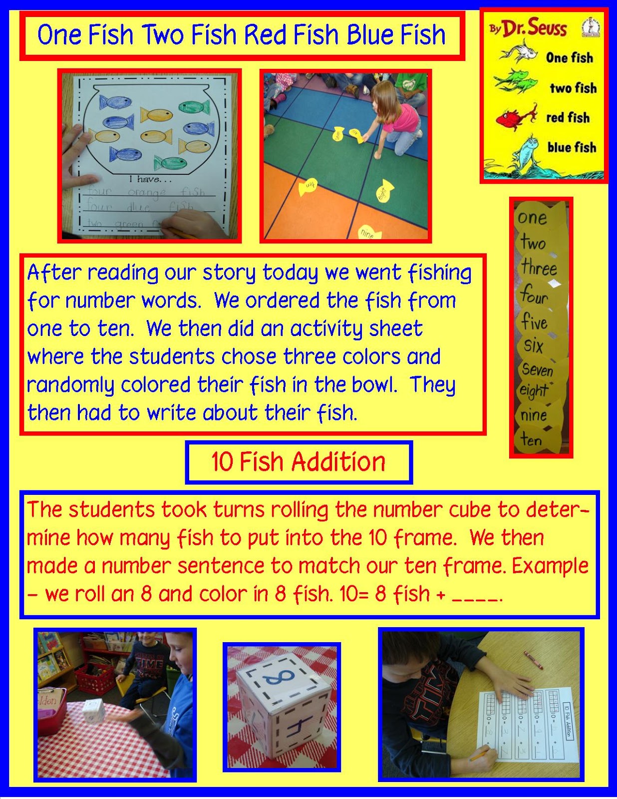 Golden Gang Kindergarten: More Dr. Seuss and Free Activity Sheets