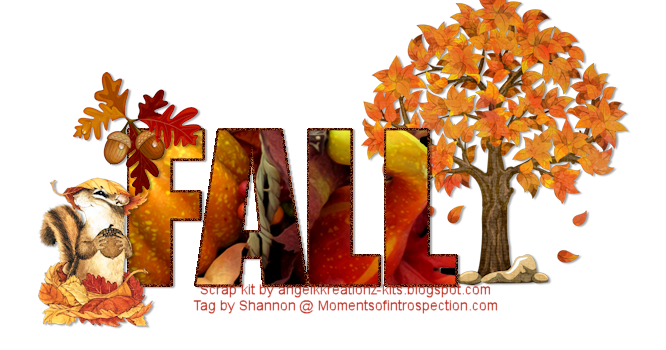 Moments of Introspection: Fall Tag and Graphic By Me