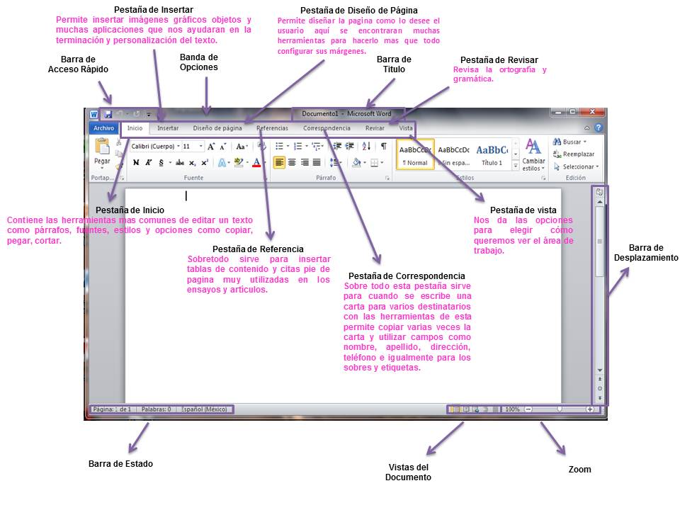marketing: INTERFAZ DE WORD