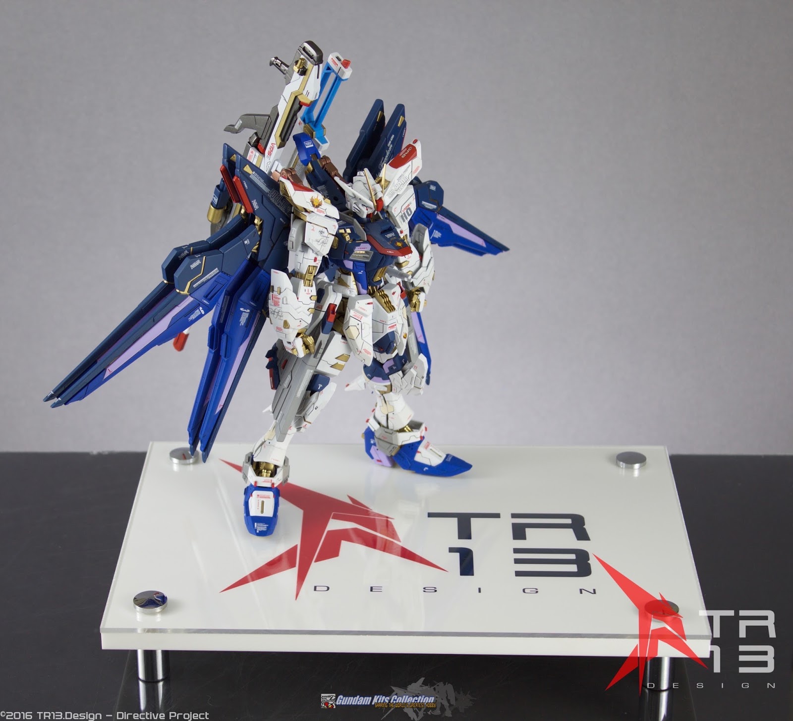 Custom Build: MG 1/100 Strike Freedom Gundam [Strike Falken]