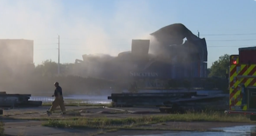 MEC&F Expert Engineers : Union Pacific train car carrying used Lithium ...